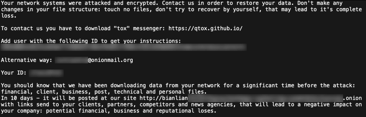 BianLian, il ransomware multipiattaforma che “offre” diverse modalità di attacco - Cyber ...